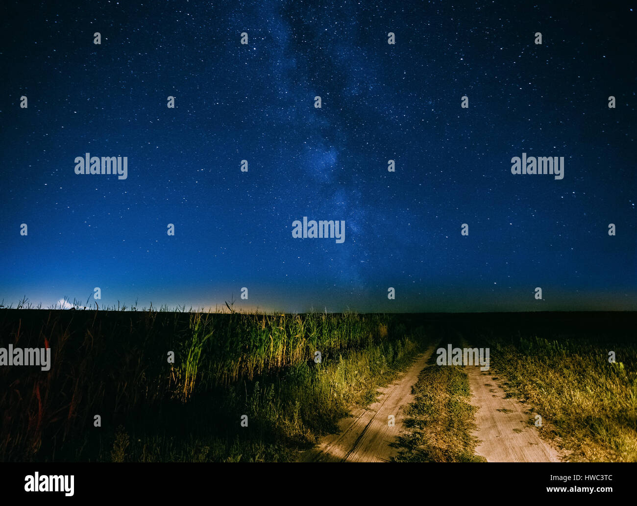Night Sky City Vs Country