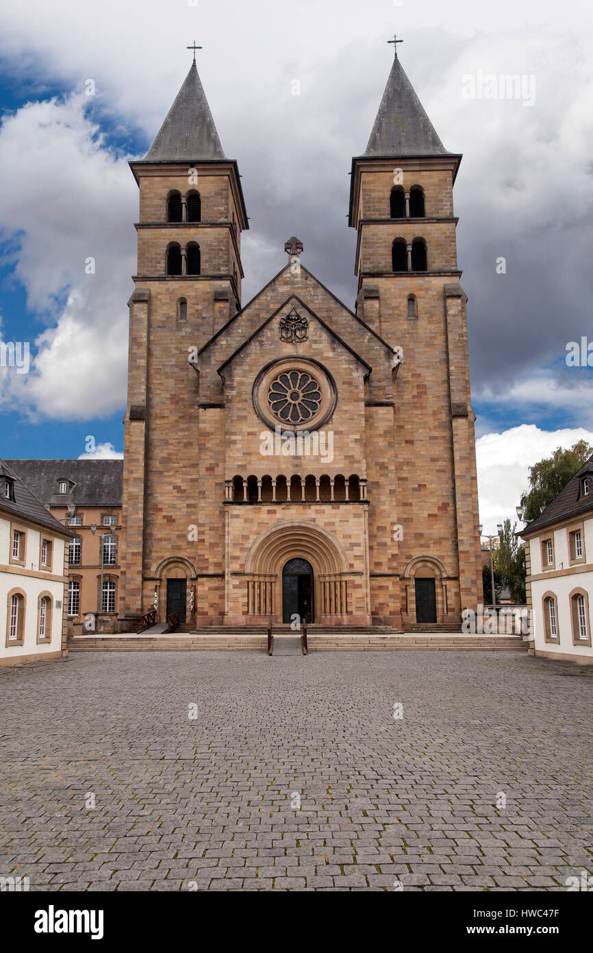 Basilica of Saint Willibrord in Echternach, Luxembourg Stock Photo - Alamy