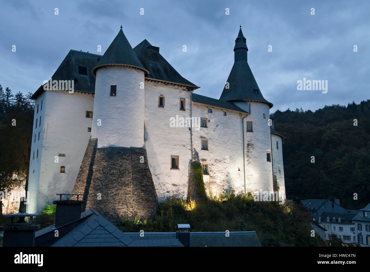 Clervaux castle hi-res stock photography and images - Alamy
