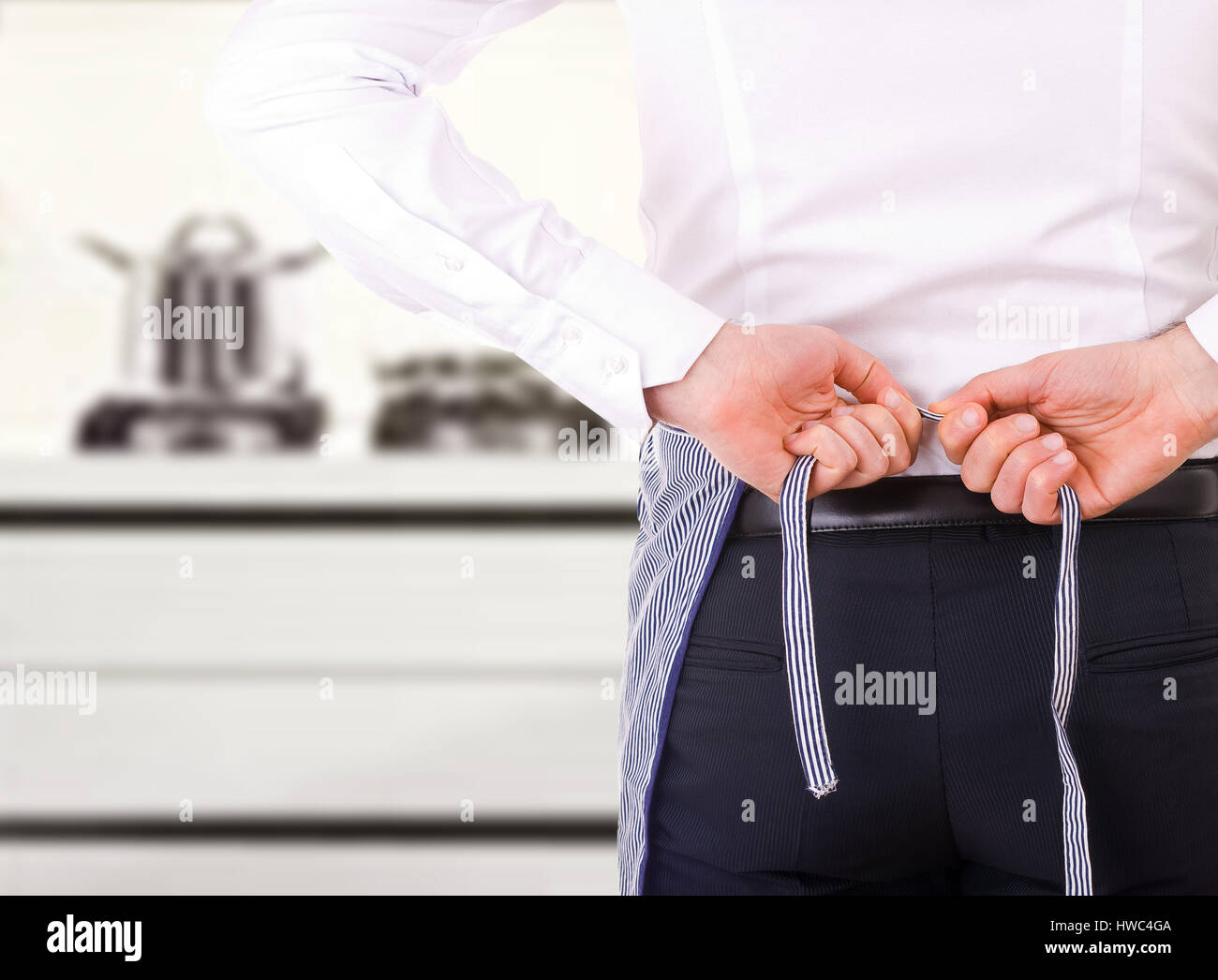 Apron strings hi-res stock photography and images - Alamy