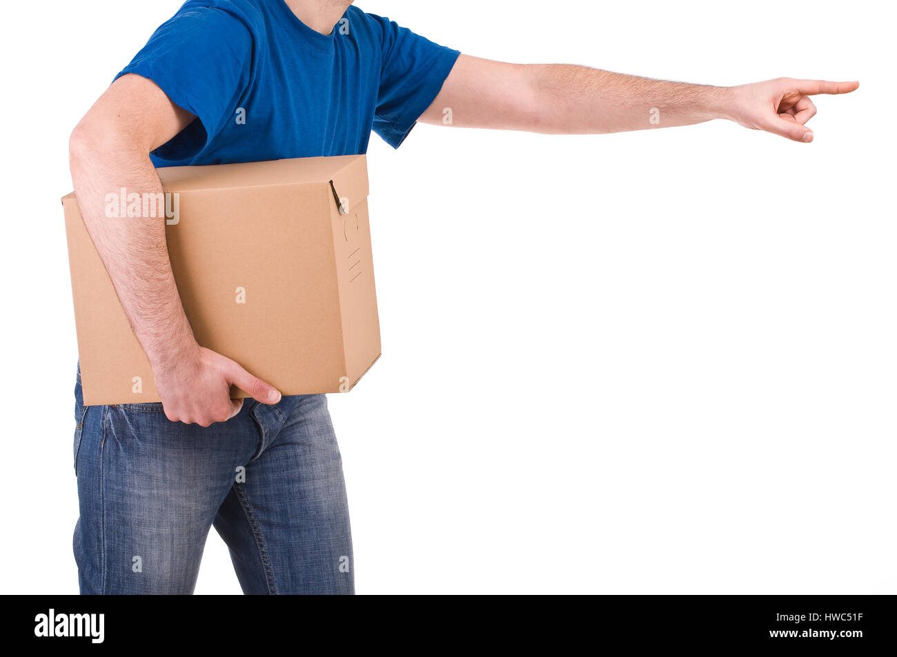 Mailman Cut Out Stock Images & Pictures - Alamy