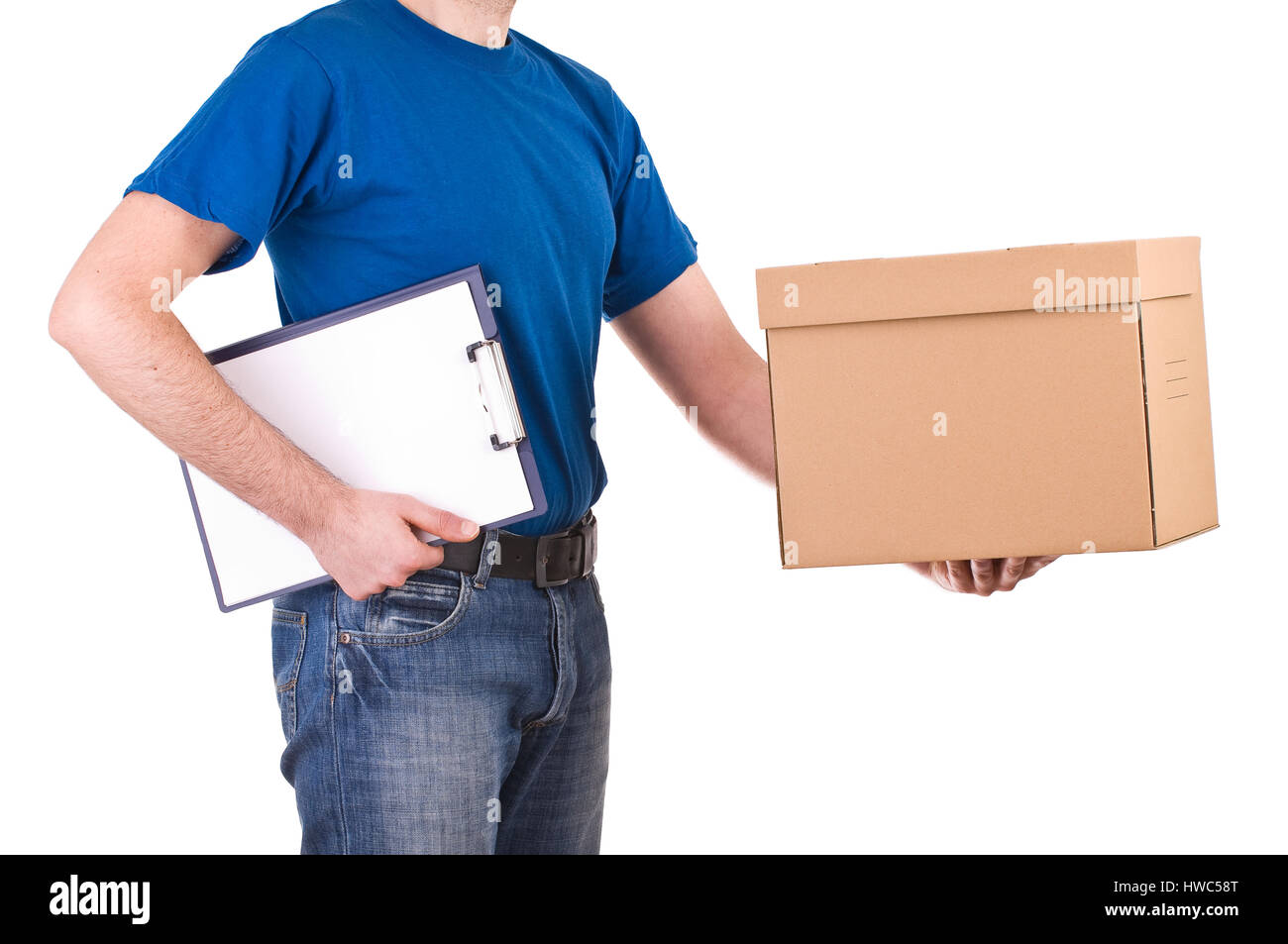 Mailman Cut Out Stock Images & Pictures - Alamy