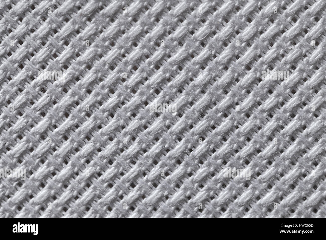 Light gray textile background closeup. Structure of the fabric macro ...