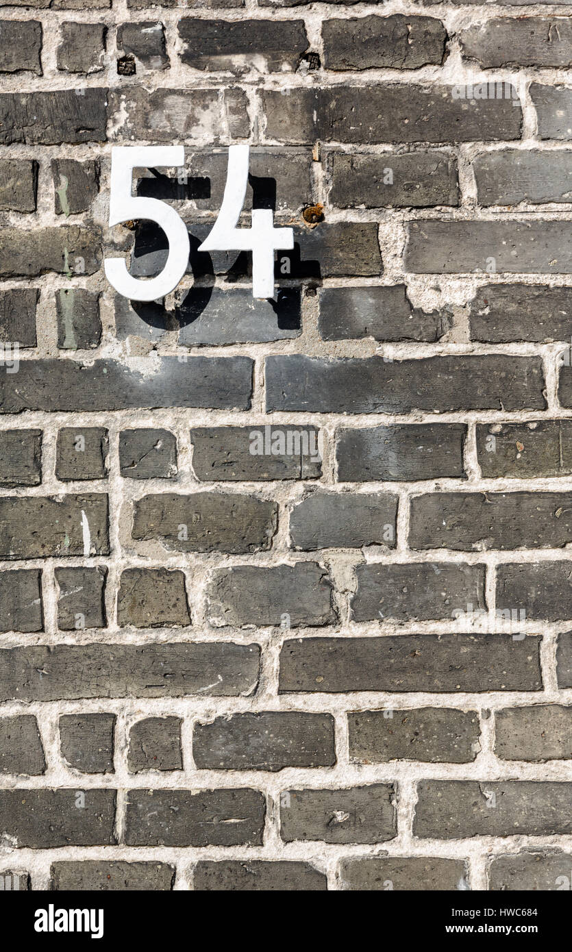 Vertical shot house number hi-res stock photography and images - Alamy