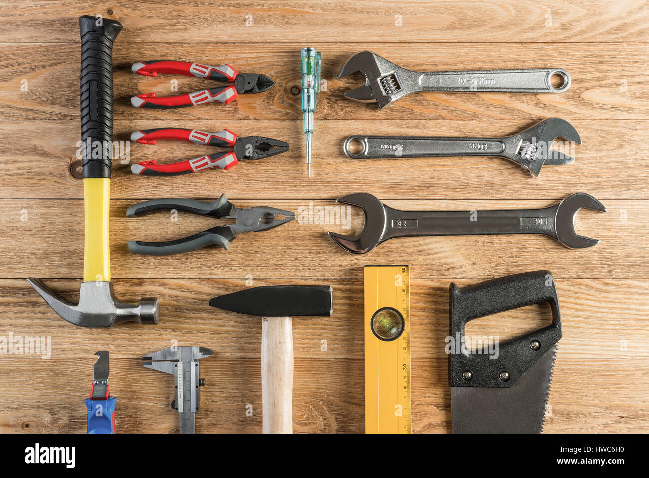 Wooden decking overhead view hi-res stock photography and images - Alamy