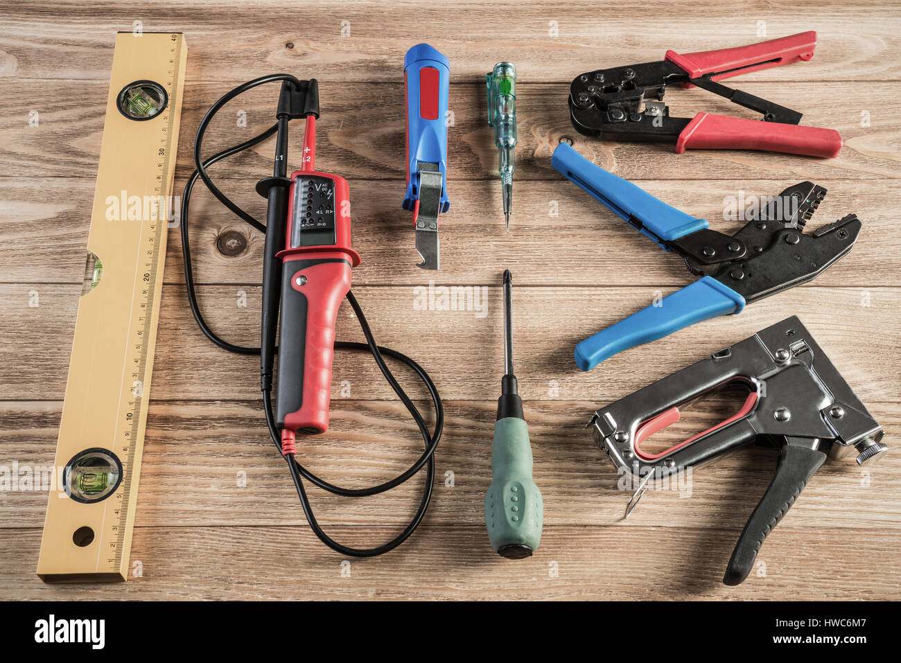 Wooden decking overhead view hi-res stock photography and images - Alamy