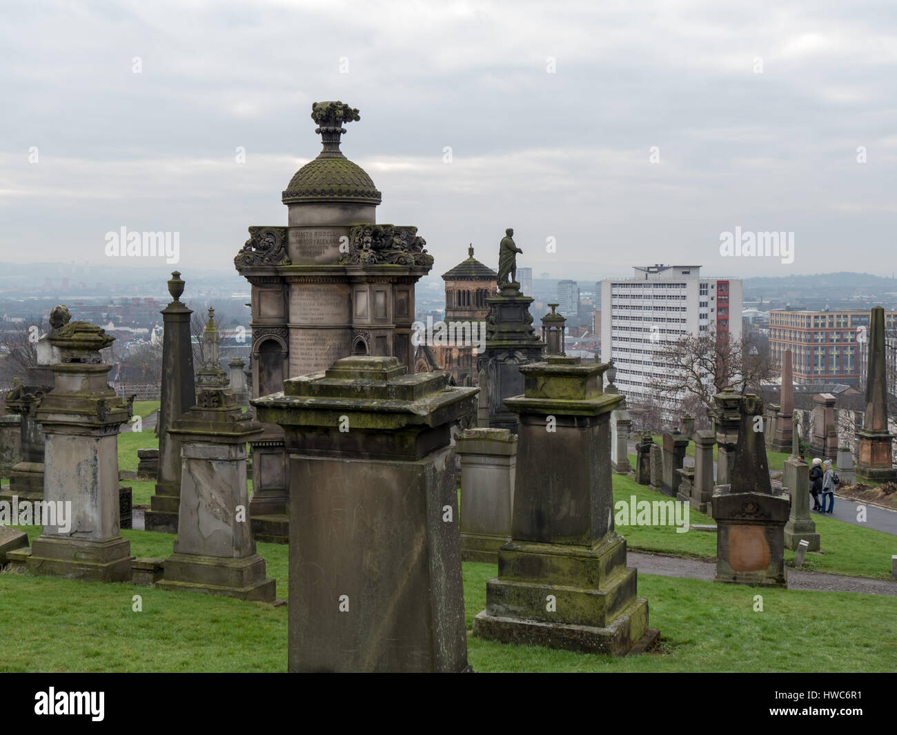 Monuments In Victorian Cemetery High Resolution Stock Photography and ...