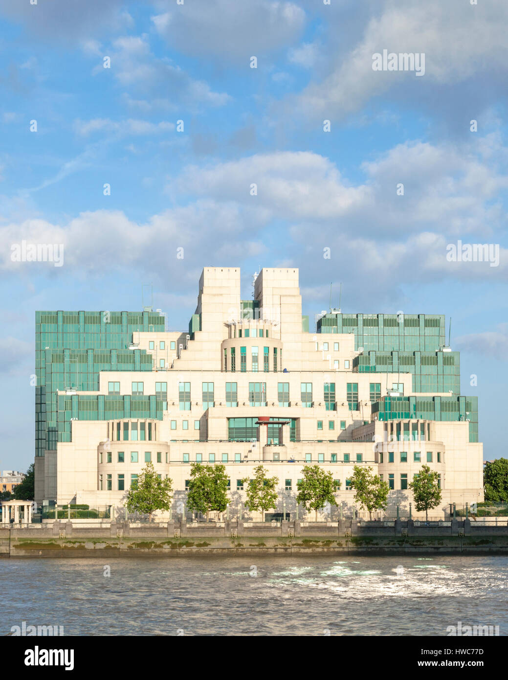 British Secret Intelligence Service (SIS) building often known as MI6 ...