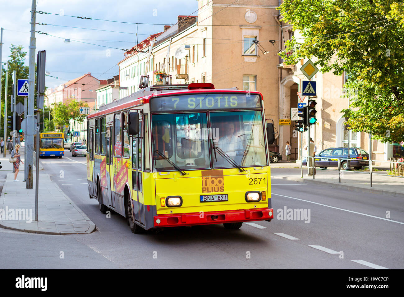 Trolley bus trolleybus transport hi-res stock photography and images ...