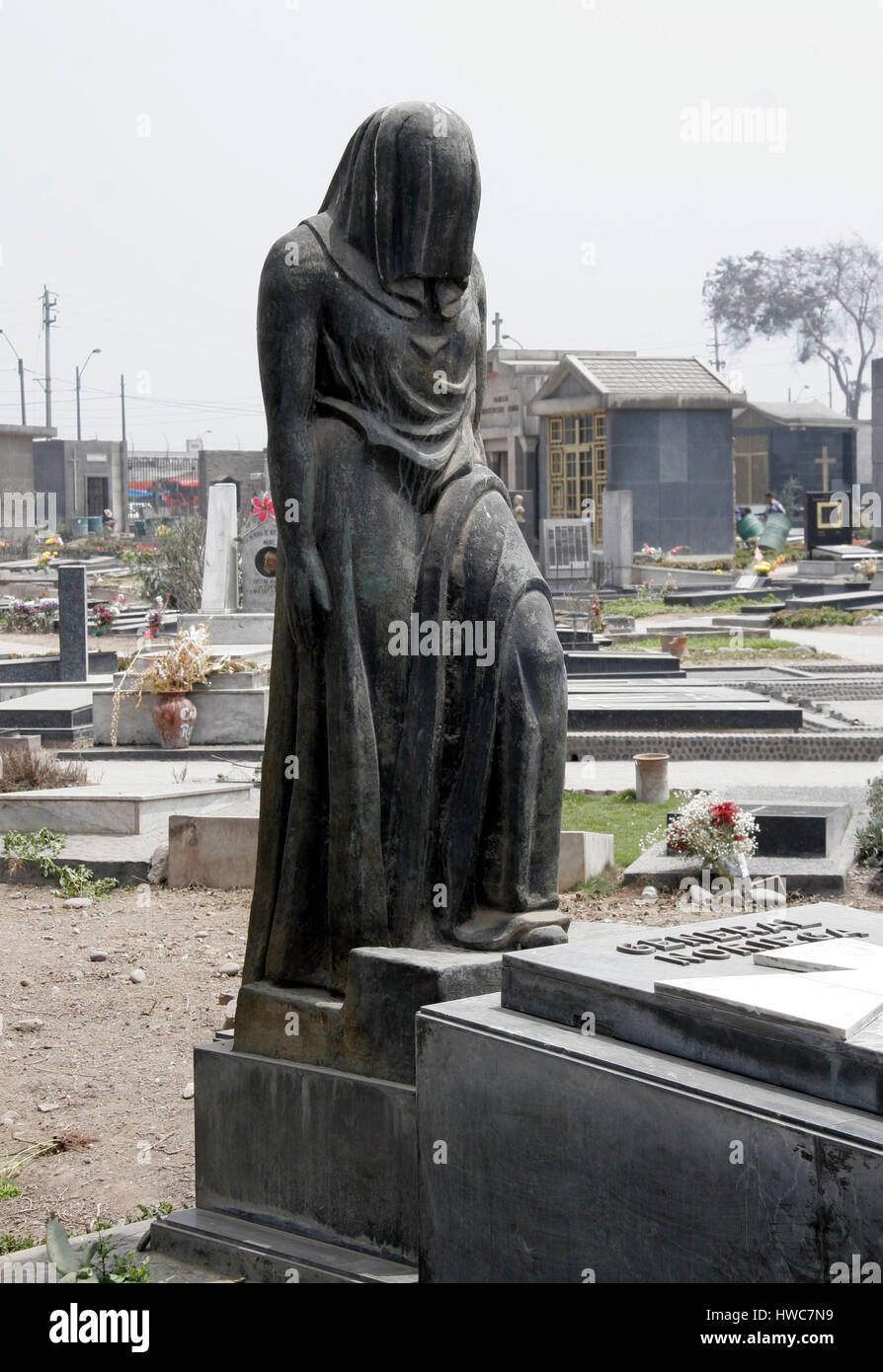 The city cemetery in Lima, Peru on November 5, 2005. Photo credit ...