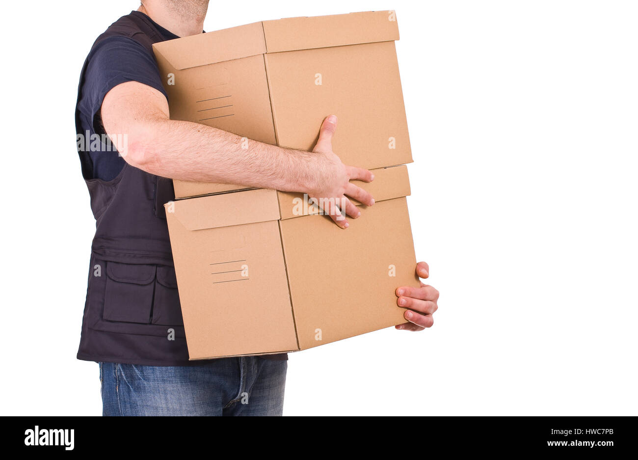 Man posting Cut Out Stock Images & Pictures - Alamy