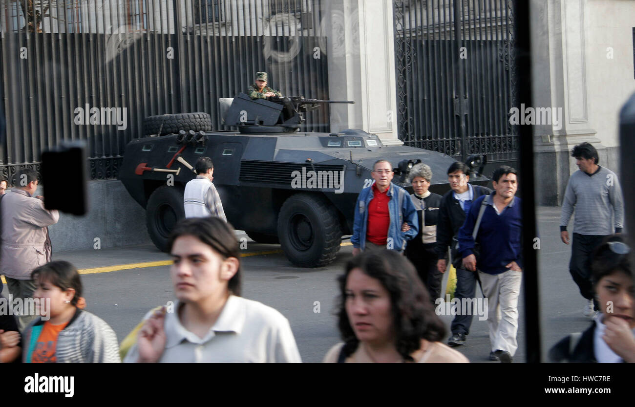Tank lima peru hi-res stock photography and images - Alamy