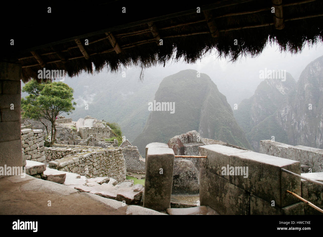 The Incan ruins at Machu Picchu, Peru on November 9, 2005. Photo credit ...