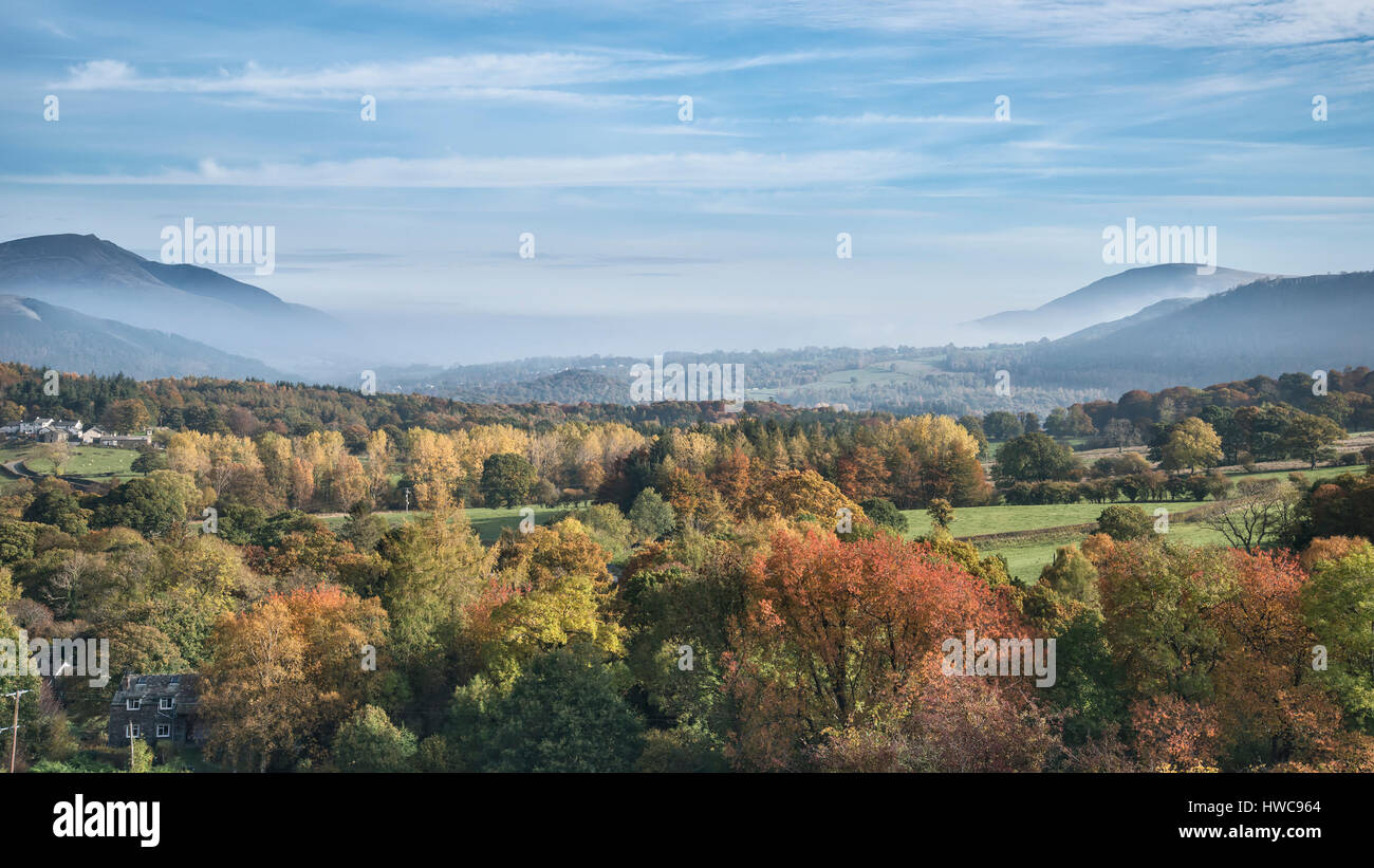 Beautiful landscape image of Lake District during Autumn Fall in ...