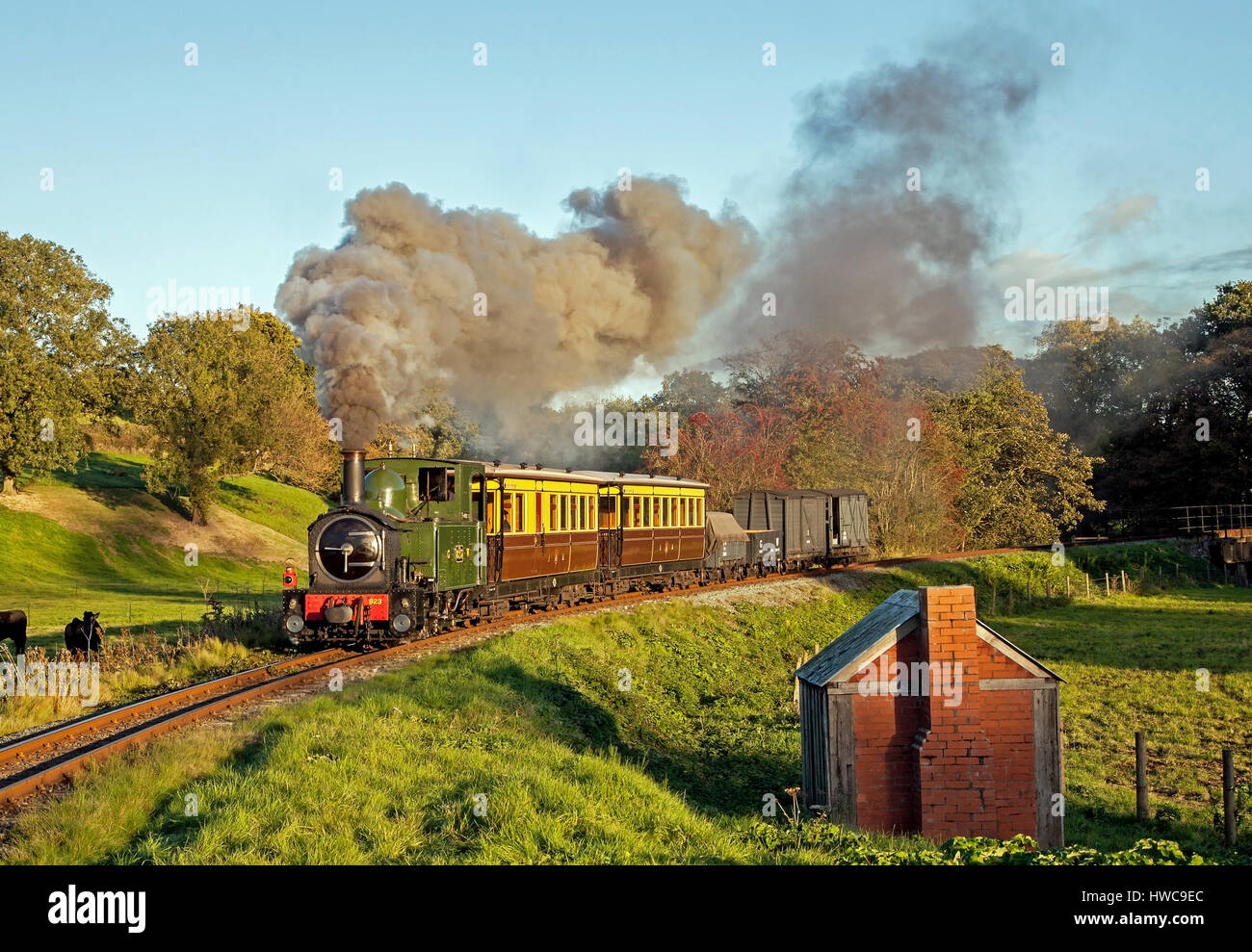 Welshpool and llanfair railway hi-res stock photography and images - Alamy