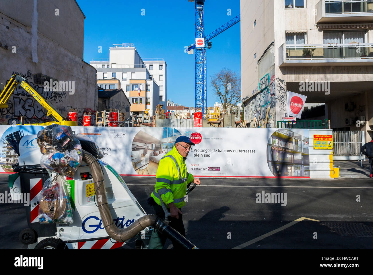 Paris flats building new construction hi-res stock photography and ...