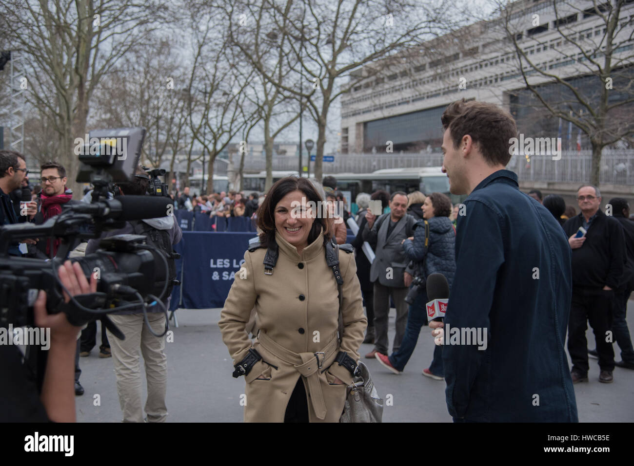 Paris : Serge Moati French journalist and director Stock Photo - Alamy