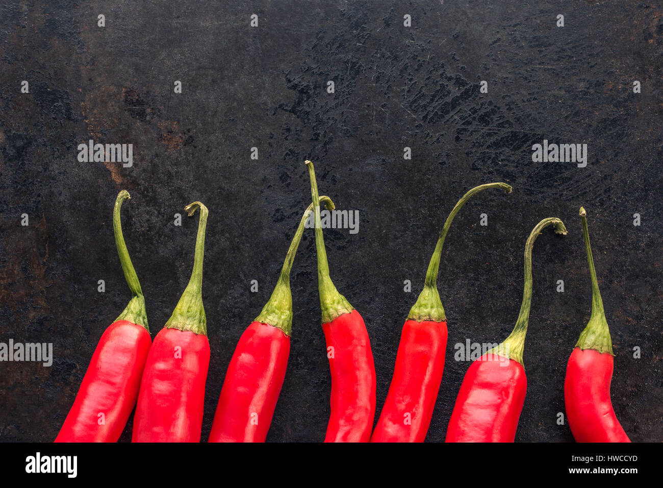 Red chilli pepper rusty metal hi-res stock photography and images - Alamy