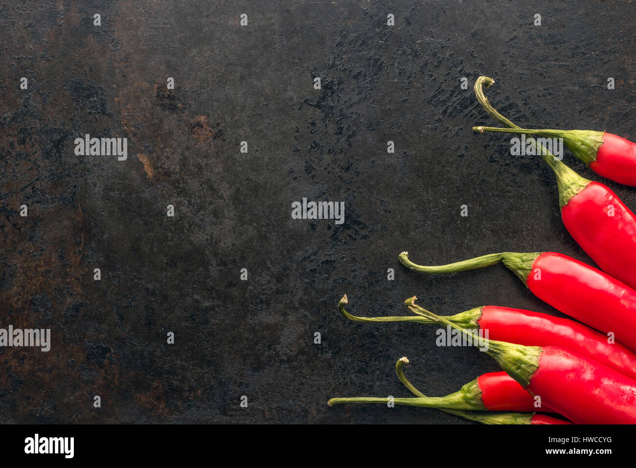 Red chilli pepper rusty metal hi-res stock photography and images - Alamy