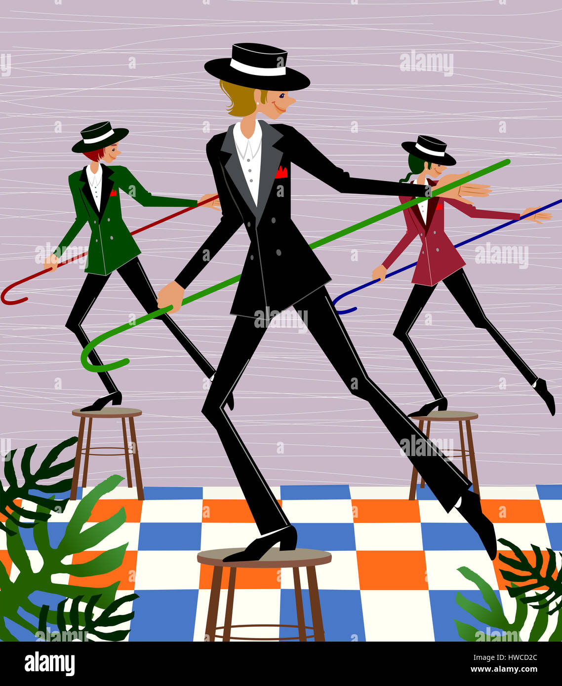 Cane dancing hi-res stock photography and images - Alamy