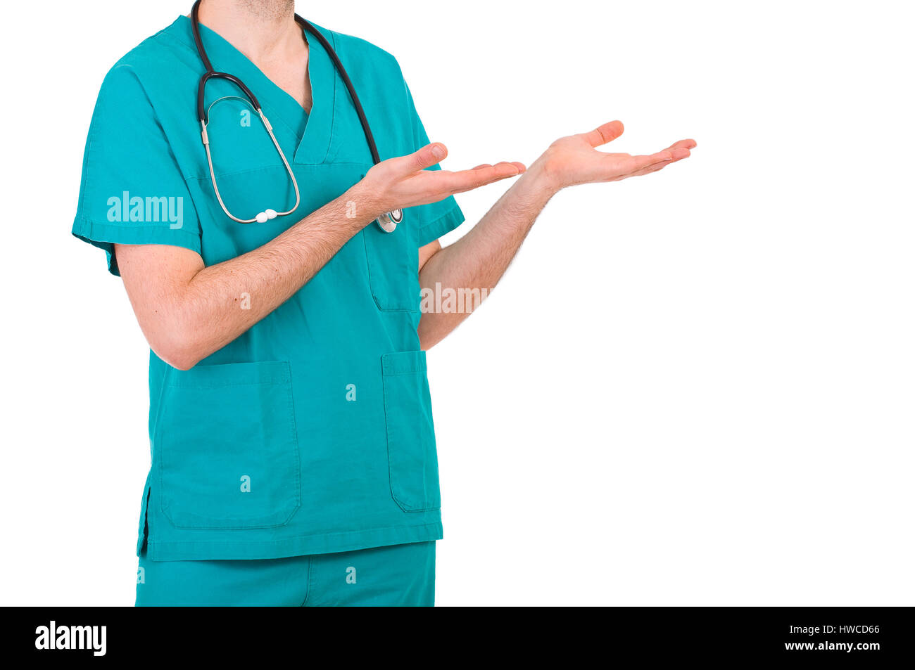 Doctor present Cut Out Stock Images & Pictures - Alamy