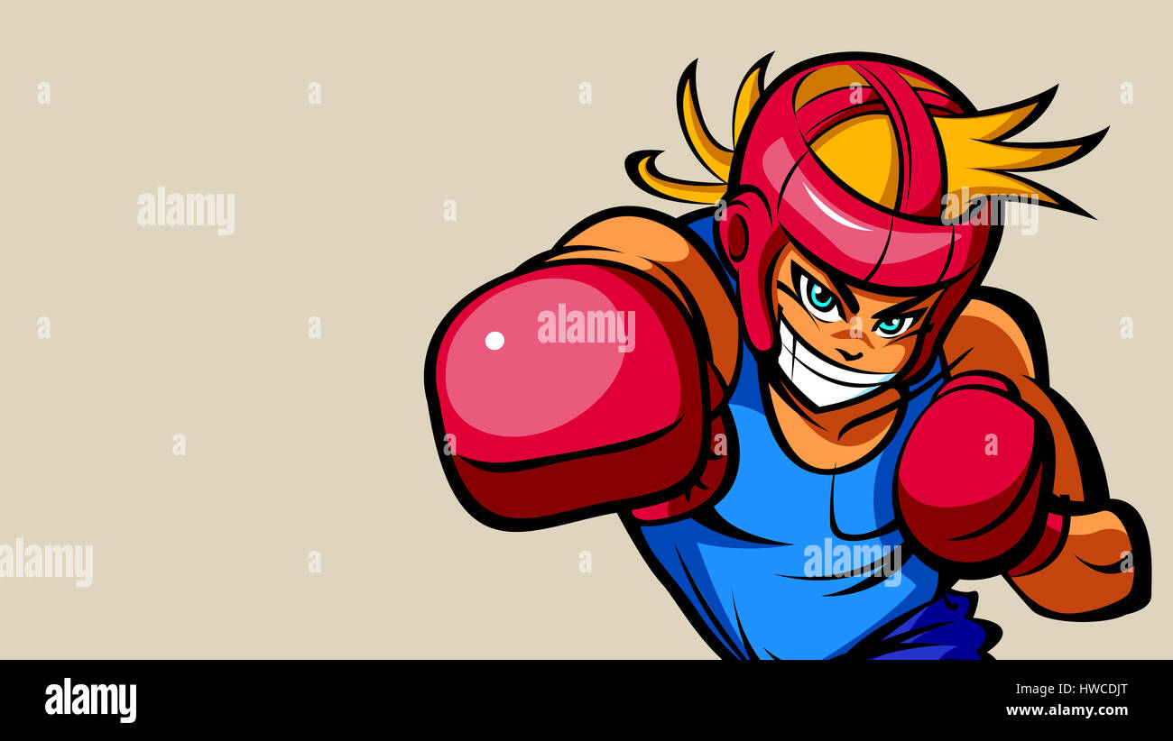 agility,blond hair,boxer,boxing,boxing glove,challenge,clenching teeth ...