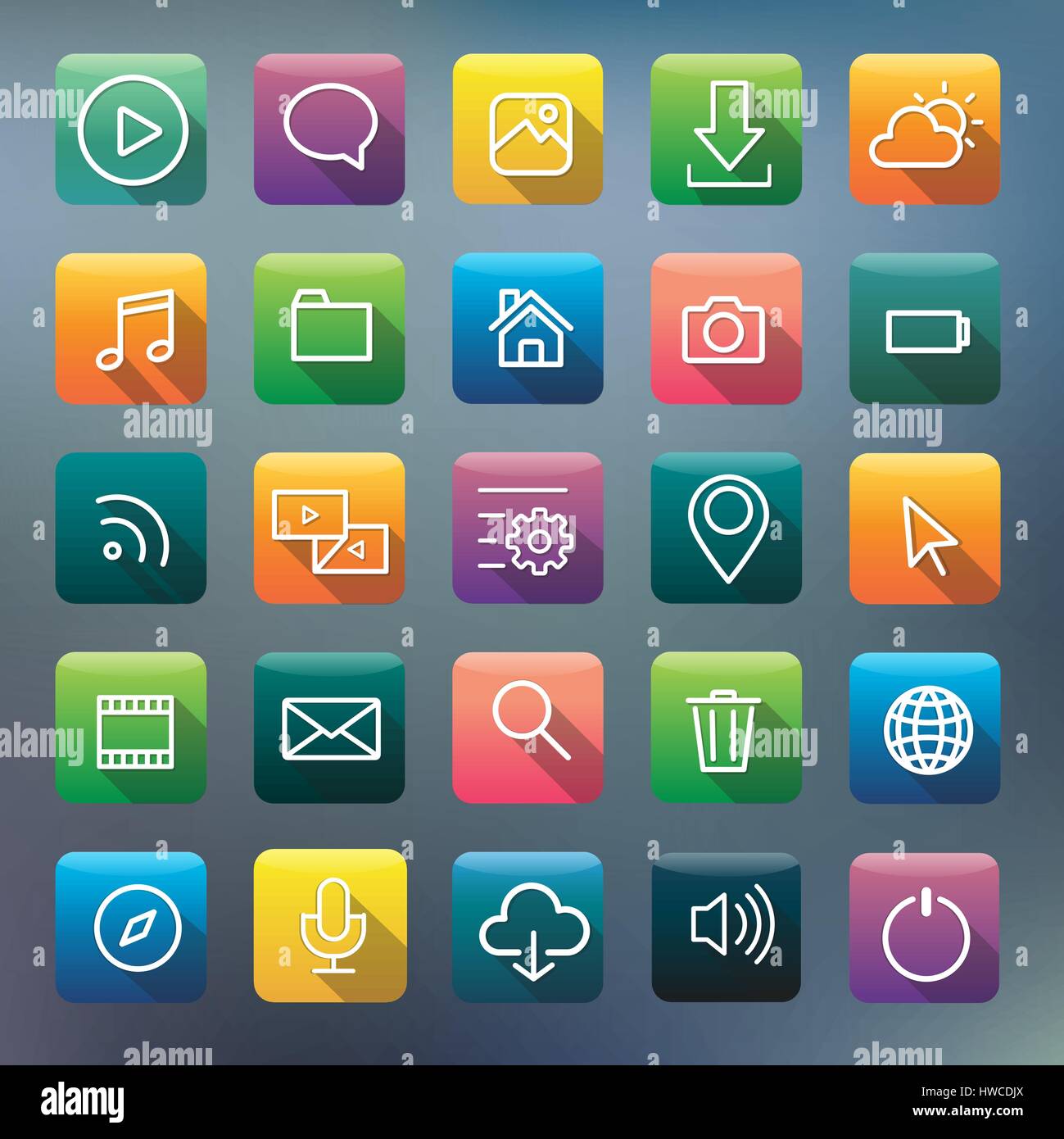 Technology Digital Device Icon Vector Concept Stock Vector Image & Art ...