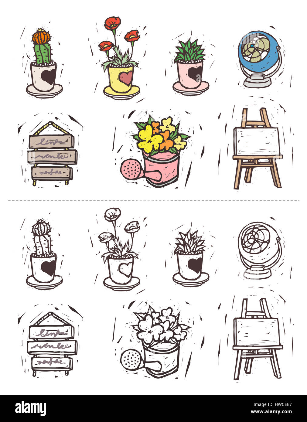 In front of canvas Cut Out Stock Images & Pictures - Alamy