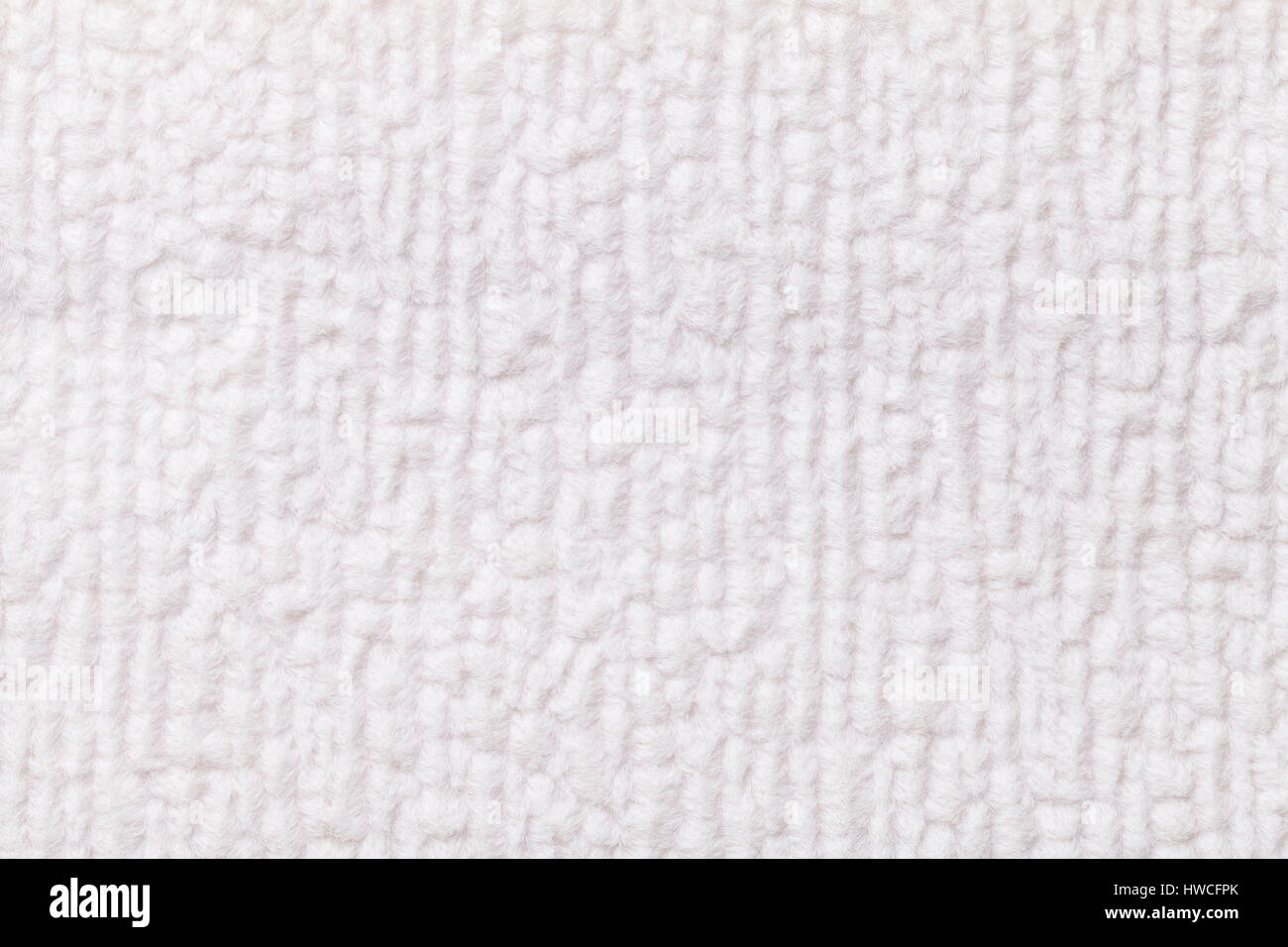 White fluffy background of soft, fleecy cloth. Texture of textile ...