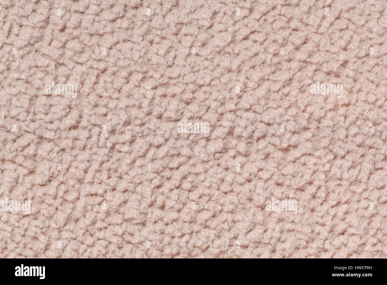 Light brown fluffy background of soft, fleecy cloth. Texture of textile ...
