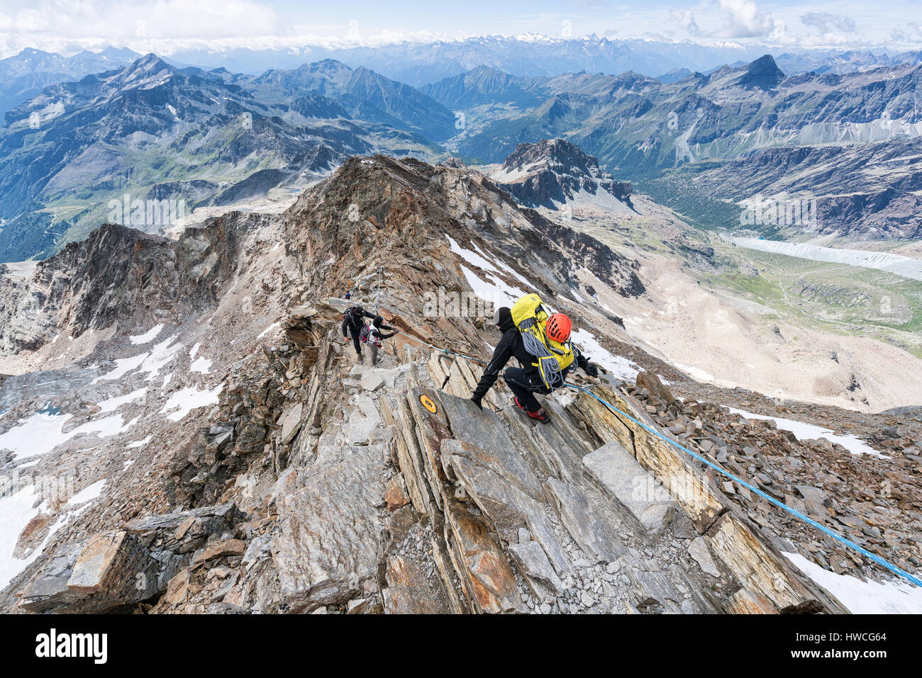 Monte rosa italy hi-res stock photography and images - Alamy