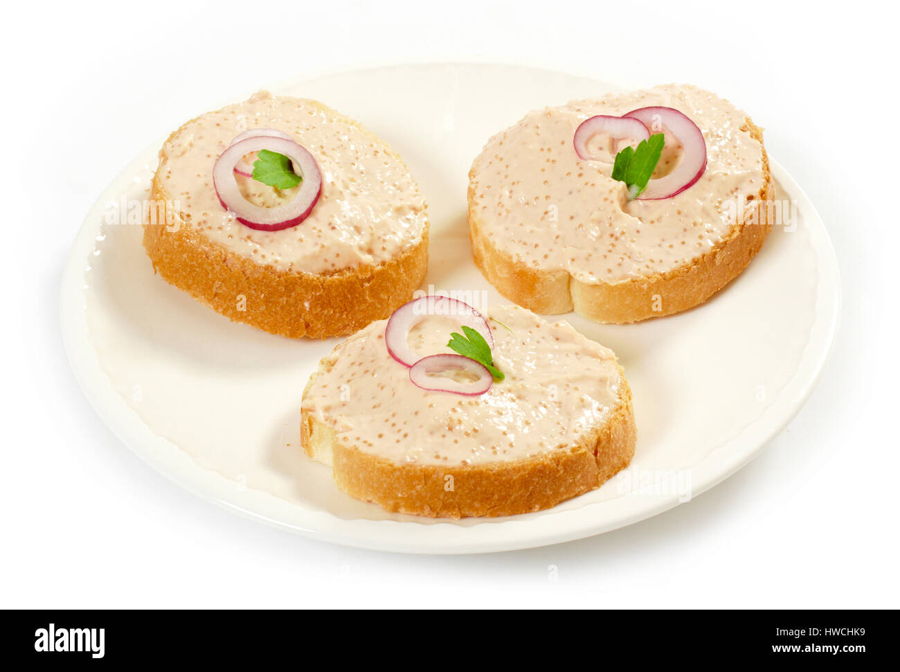 Sandwiches red fish Cut Out Stock Images & Pictures - Alamy
