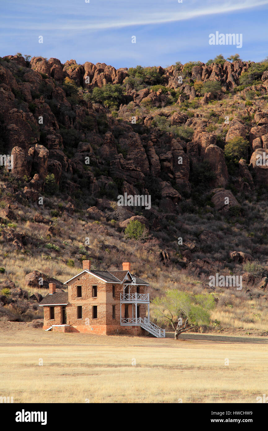 Fort Davis National Historic Site in the State of Texas Stock Photo - Alamy
