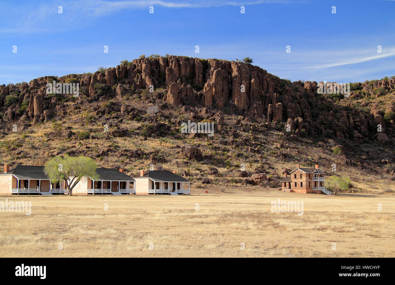 Fort Davis National Historic Site in the State of Texas Stock Photo - Alamy