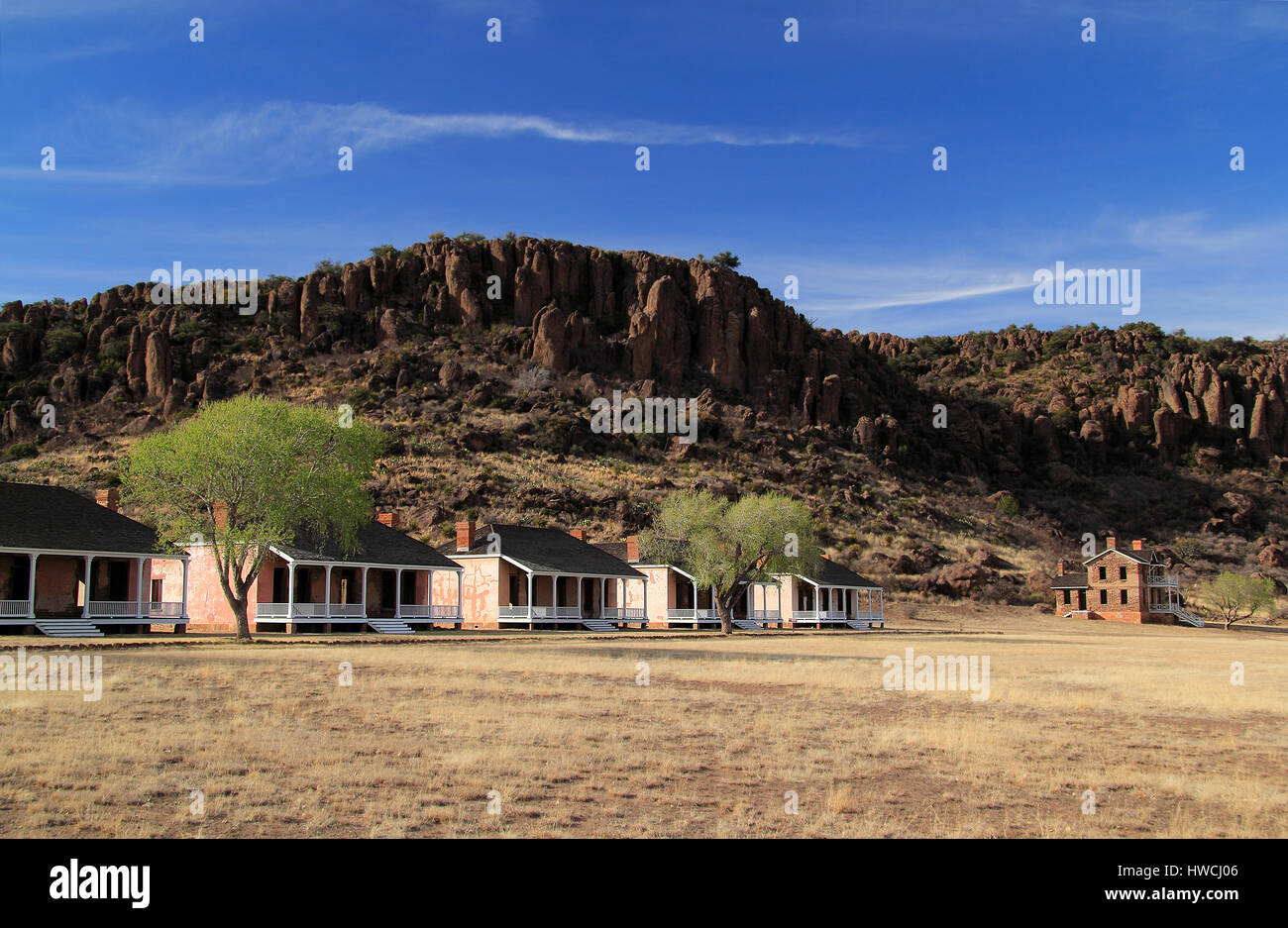 Fort Davis National Historic Site in the State of Texas Stock Photo - Alamy