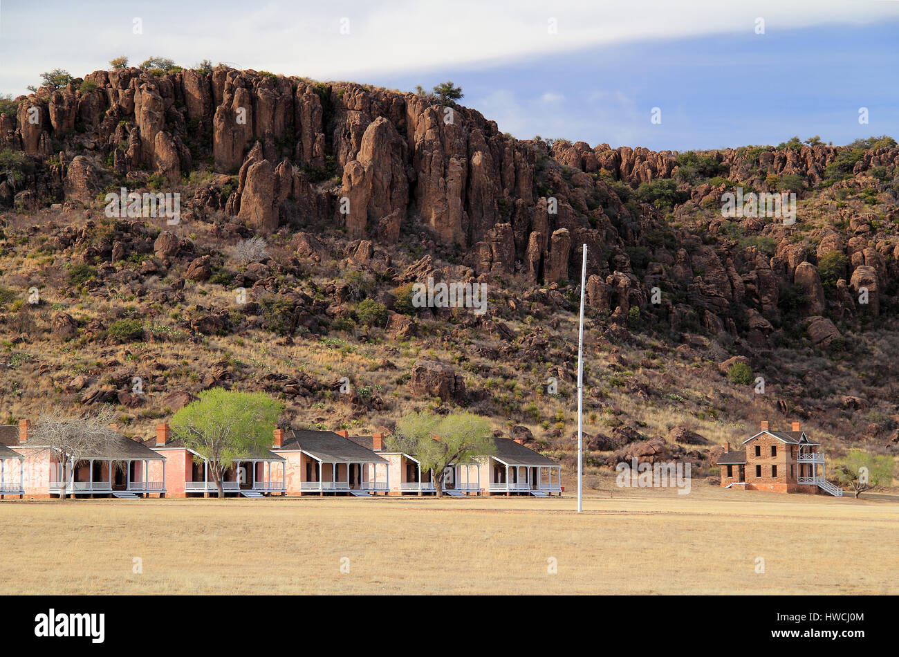 Fort Davis National Historic Site in the State of Texas Stock Photo - Alamy