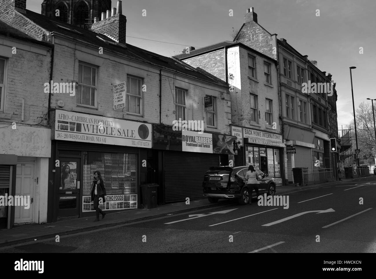 Westgate Road, Newcastle-upon-Tyne Stock Photo - Alamy