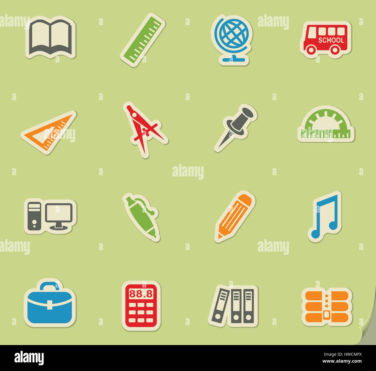 Schoolgirl learning alphabet Stock Vector Images - Alamy