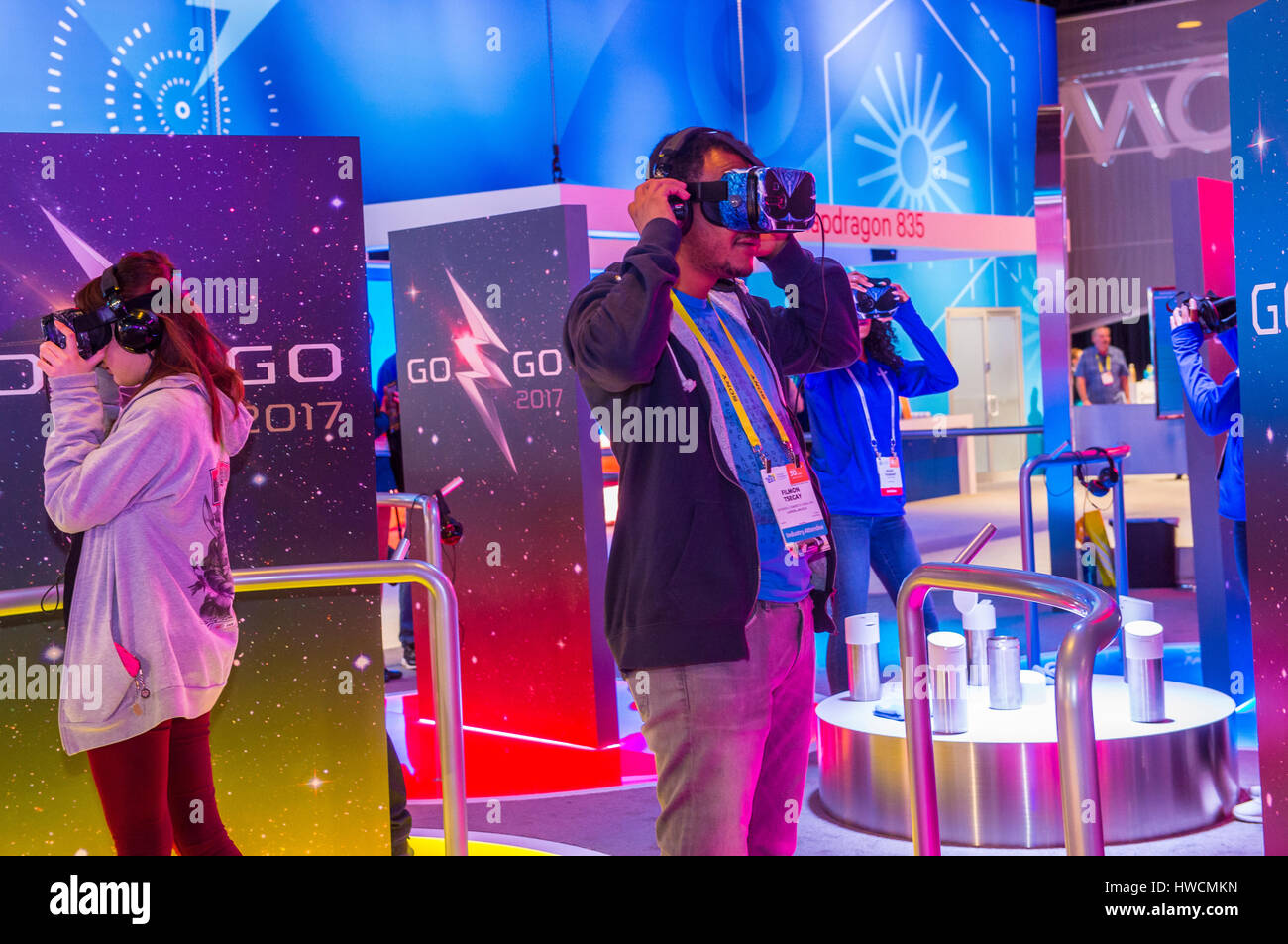 Qualcomm booth hi-res stock photography and images - Alamy