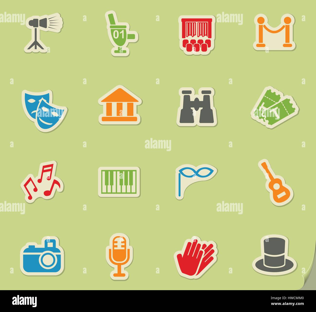 Stage design ideas Stock Vector Images - Alamy