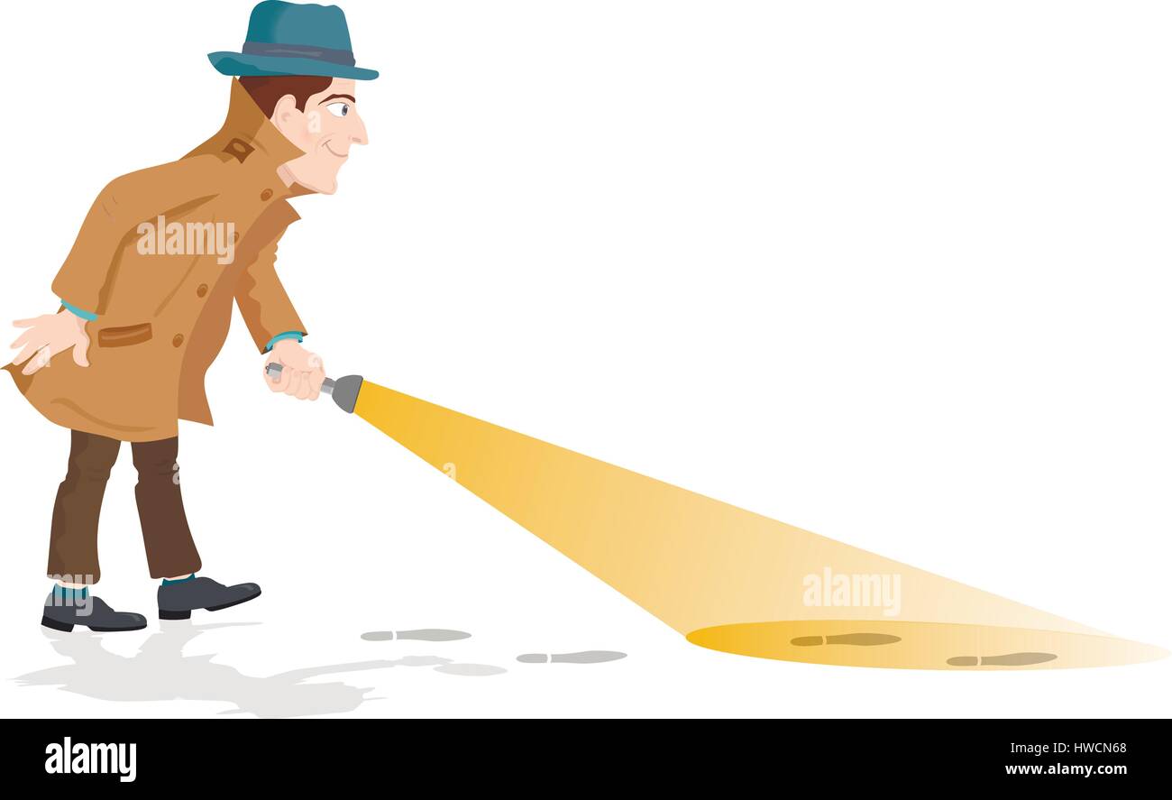 Private eye detective hi-res stock photography and images - Alamy