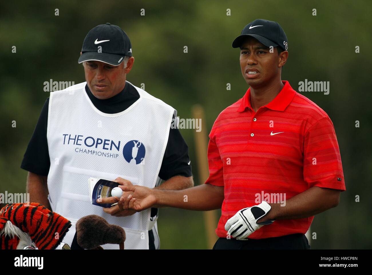 TIGER WOODS & STEVE WILLIAMS USA ROYAL LIVERPOOL GOLF CLUB HOYLAKE 23 ...