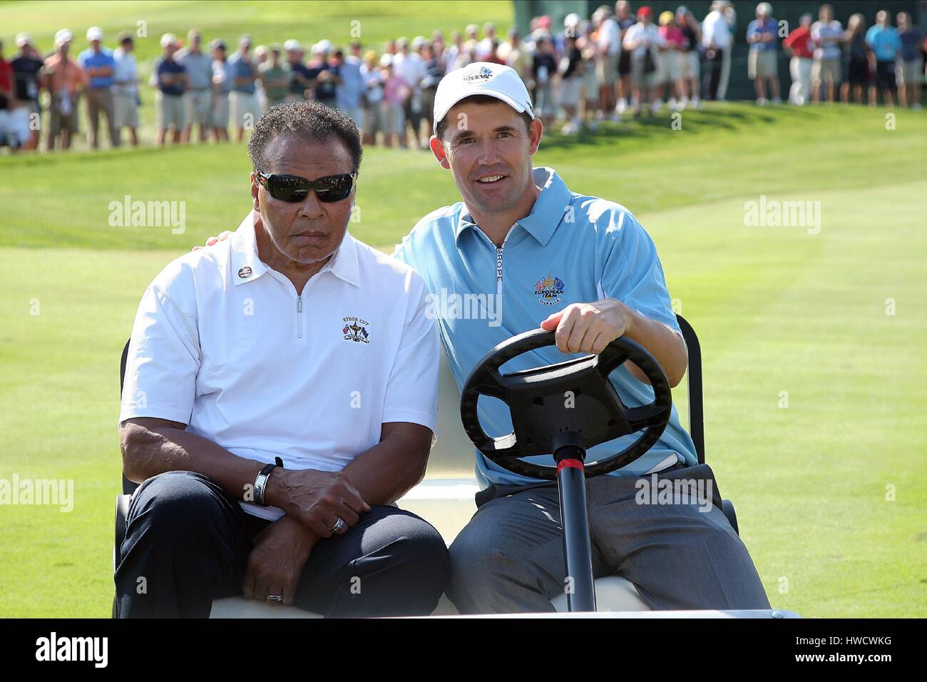 HARRINGTON & MOHAMMAD ALI 37TH RYDER CUP VALHALLA LOUISVILLE KENTUCKY ...