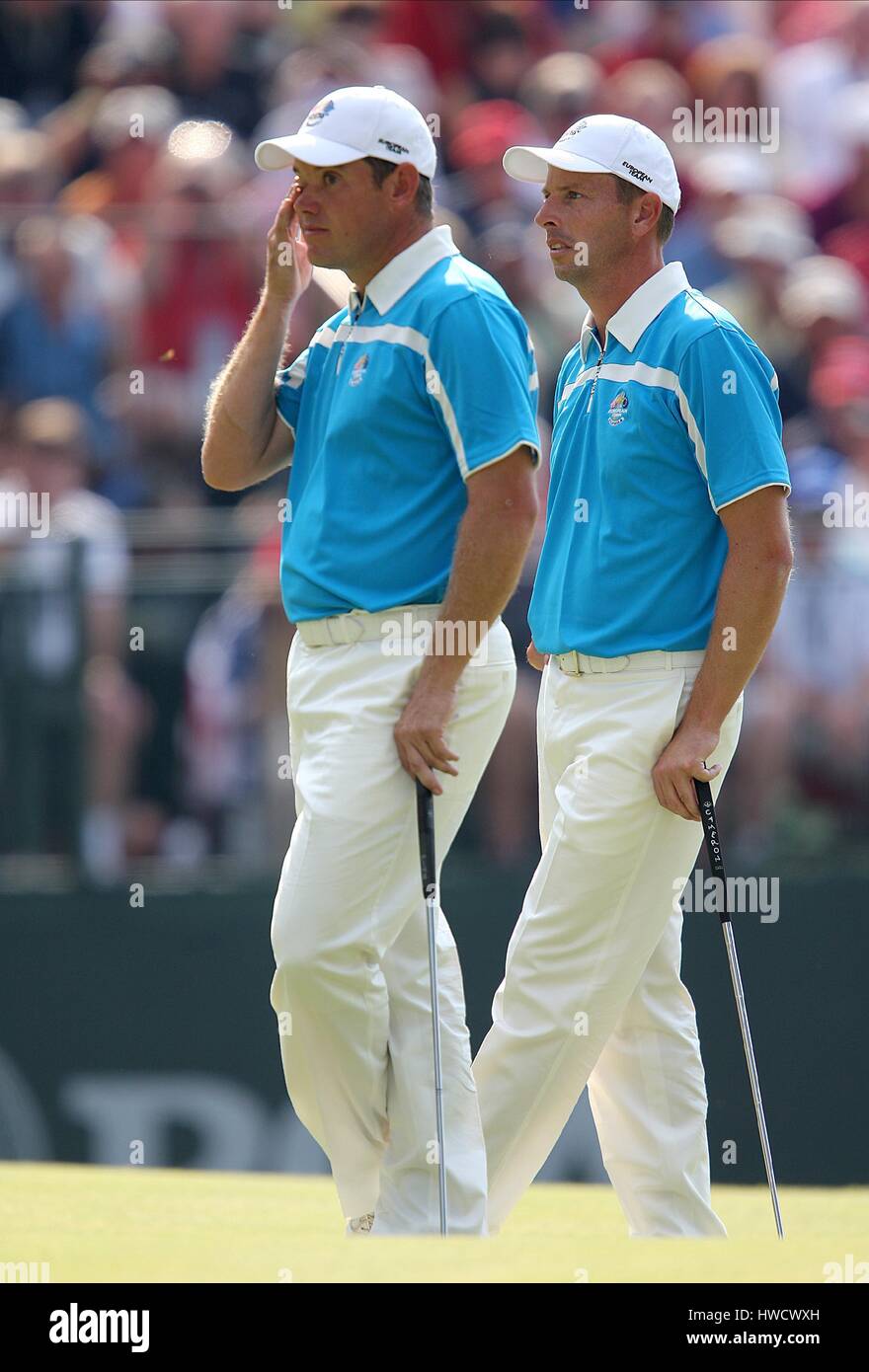 LEE WESTWOOD & SOREN HANSEN 37TH RYDER CUP VALHALLA LOUISVILLE KENTUCKY ...