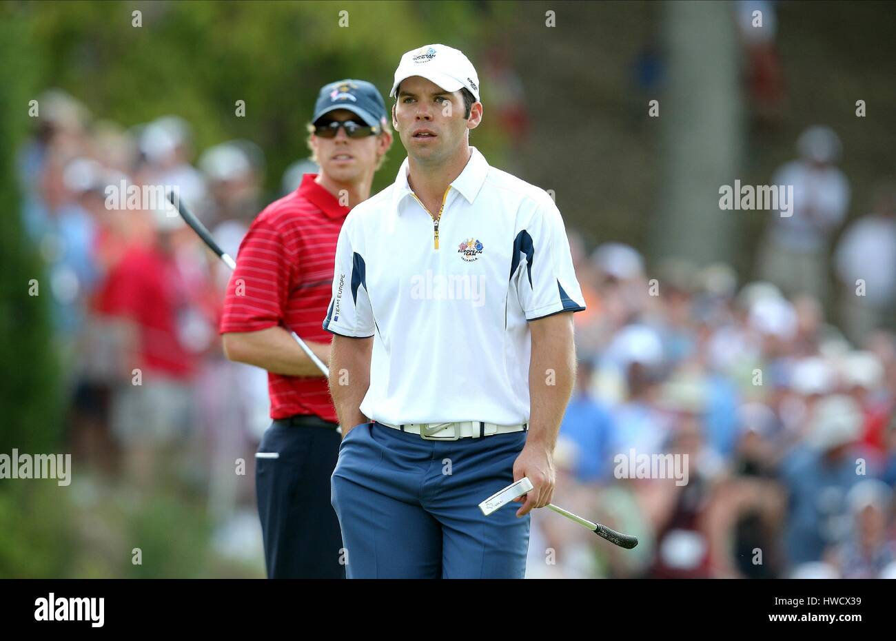 PAUL CASEY & HUNTER MAHAN 37TH RYDER CUP VALHALLA LOUISVILLE KENTUCKY ...