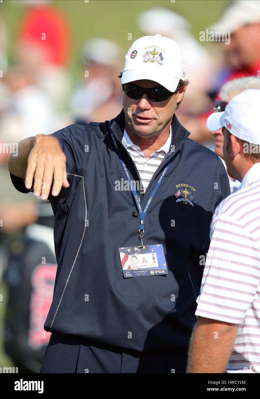 Usa team captain paul azinger ryder cup valhalla golf club hi-res stock ...