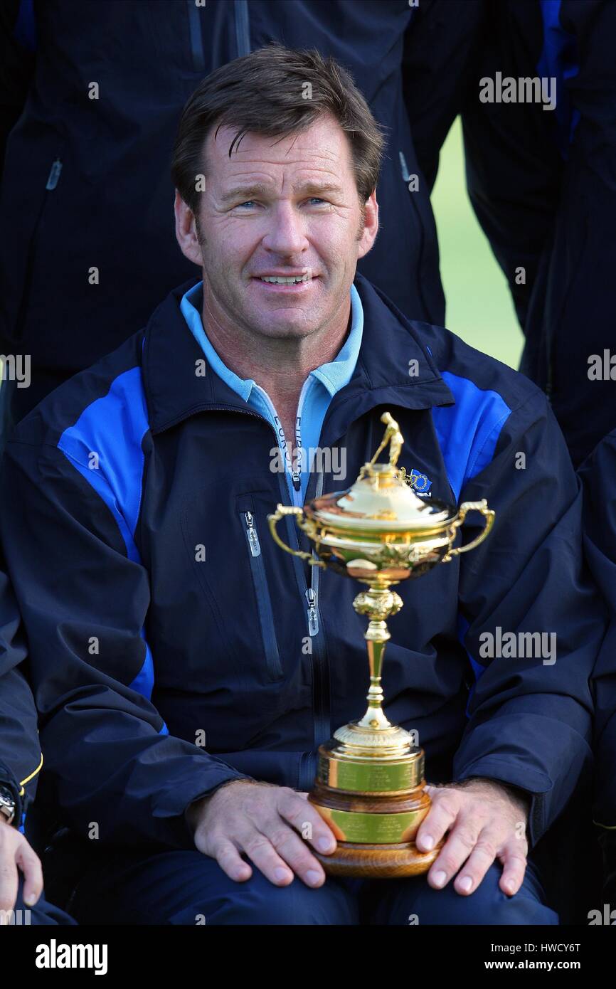 NICK FALDO WITH THE RYDER CUP 37TH RYDER CUP VALHALLA LOUISVILLE ...