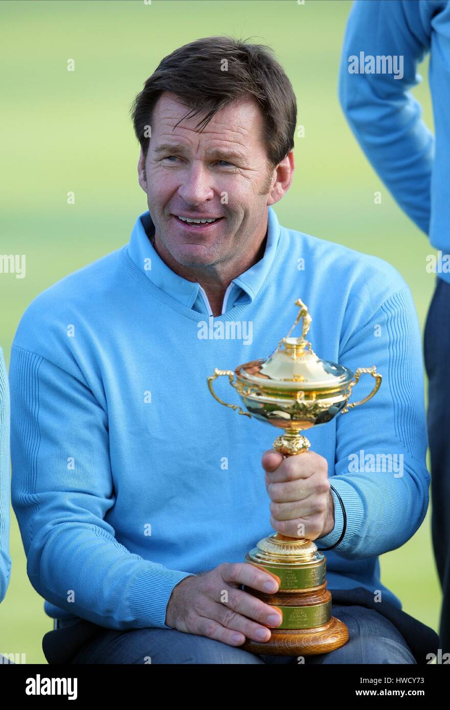 NICK FALDO WITH THE RYDER CUP 37TH RYDER CUP VALHALLA LOUISVILLE ...