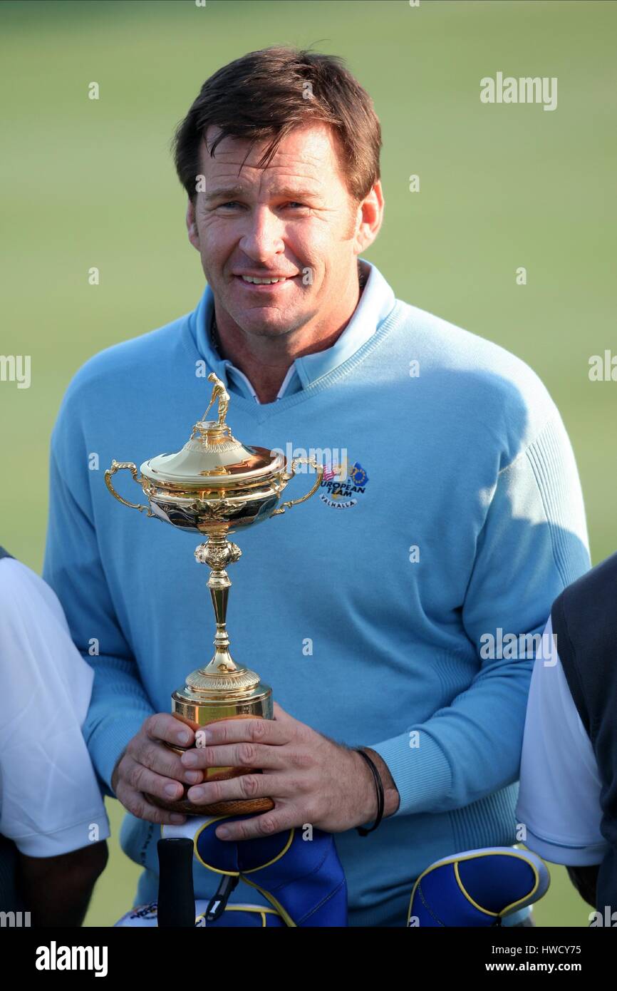 NICK FALDO WITH THE RYDER CUP 37TH RYDER CUP VALHALLA LOUISVILLE ...