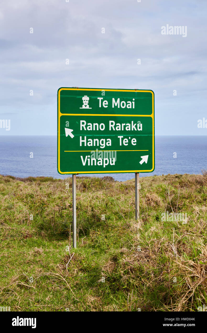 Vinapu easter island chile hi-res stock photography and images - Alamy